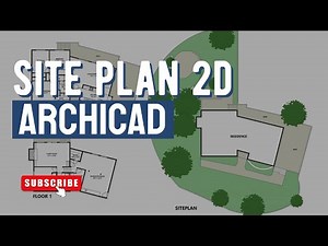 ArchiCAD Site Plan Made Easy | Complete Tutorial in 5 Minutes