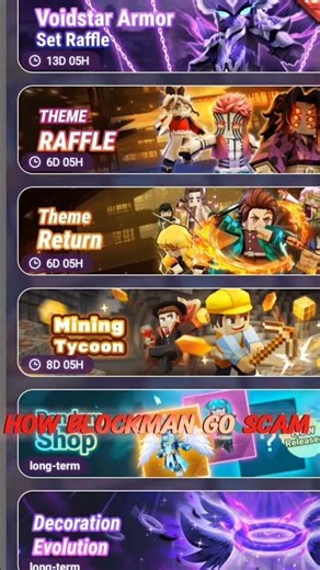 BLOCKMAN GO SCAM 😤