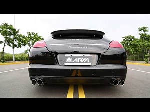 Porsche 970 Panamera fitted with Armytrix X-pipe Catback Valvetronic Exhaust, BEAST MODE!