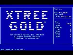 XTree Gold 3.0 for Ms Dos + Download