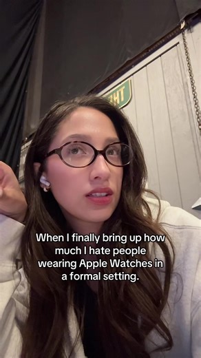 Tbh I hate them everywhere, but ESPECIALLY in formal settings. #style #hater #applewatch #watch #fyp