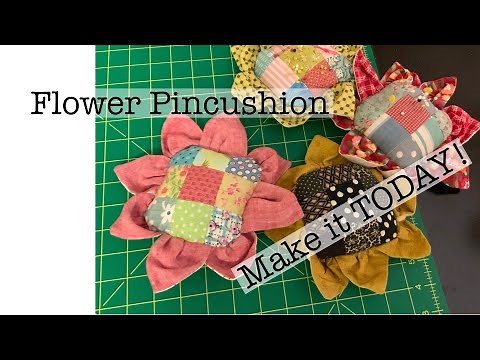 Flower Pincushion | Make one TODAY!