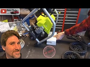 How to assemble the new Ryobi electric Pressure Washer