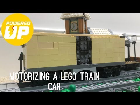 How to Motorize a Lego Train Car with Powered UP