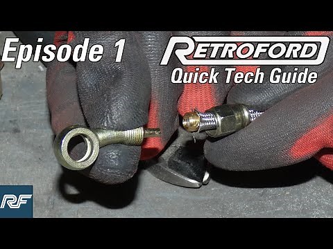 Retroford Quick Guide: How to make Stainless Steel Self Assembly Braided Brake Lines