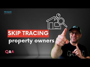 Skip Trace PROPERTY OWNERS/OCCUPANTS with this 3 tools
