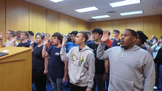 14K views · 755 reactions | First Oath of Enlistment ceremony, Indy MEPS, 1000 HRS, 23 September, 2025. | Indianapolis MEPS, 6th Battalion, U.S. Military Entrance Processing Command | Facebook