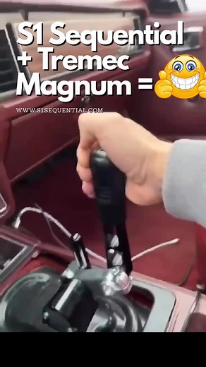 S1 Sequential on Instagram: "Quick repeatable shifts with an S1 sequential shifter. This one is fitted to a trim Magnum gearbox. #Tremec #musclecar #AmericanMuscle #6speed #tremecmagnum #tremectkx #tkx"