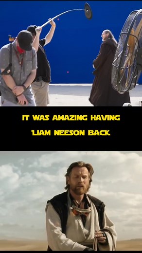 Liam Neeson Star Wars Behind the Scenes Interview