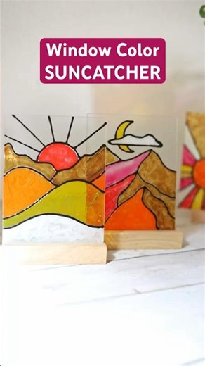 In nur 6 Schritten zum DIY-Suncatcher! 🌞 #diy #diycrafts #diyprojectsforhome