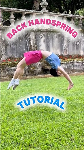 Step by Step Back Handspring Tutorial 🤸‍♀️✨