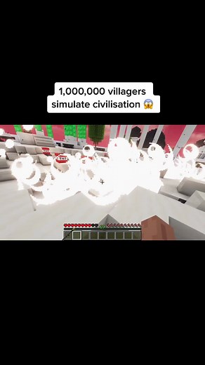 Minecraft Villager Civilization Simulation