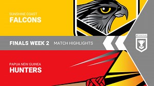 In one of the most thrilling matches of this year's finals series so far, the PNG Hunters booked a date with Norths Devils, defeating the Sunshine Coast Falcons in a mighty Sunday battle 💪 Get your tickets to the 2024 Hostplus Cup grand final: https://bit.ly/3Mntgyl | Hostplus Cup