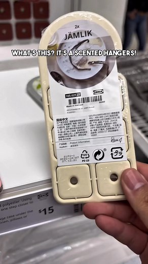 Check out this amazing #ikea #ikeafinds #scented #hangers #perfume | adrianwidjy