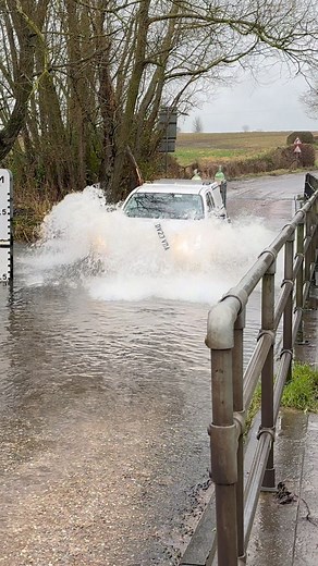 177K views · 1.6K reactions | Number plate removal #ford #flood #splash #waves #sendit #river #entertainment #noway #ohno #crazy #education #fun #satisfying #fyp #fbreels #fb | Vehicles Vs Water | Facebook