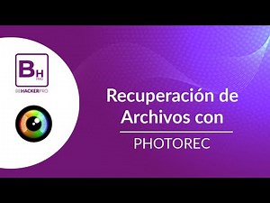 ¿Cómo recuperar archivos con PhotoRec? - Behackerpro