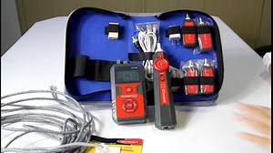 NOYAFA Network Cable Tester with Multimeter, RJ45 CAT5/6 Ethernet Cable Tester, POE, Anti-Jamming TDR, Cable Toner