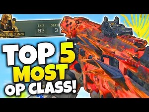 TOP 5 BEST CLASS SETUP IN BO4.. (Overpowered Guns) Black Ops 4 Gameplay