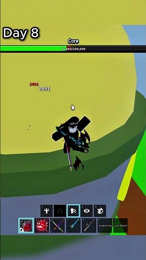 Day 8 Grinding Factory Raid #bloxfruits #shorts #bloxfruitstutorial