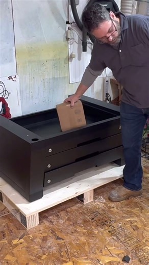 Aeon laser stand for the Mira 7 Redline #laser #workshop #tools