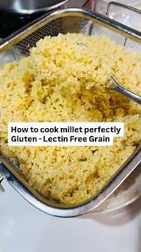 The Secret to Perfect Millet (Gluten-Free & Lectin-Free) | Quick & Easy Recipe
