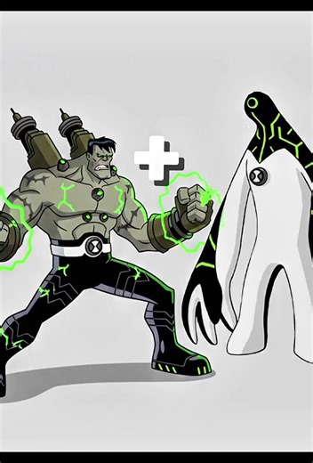Ben 10 Unseen Fusions #viral #crossover #ben10