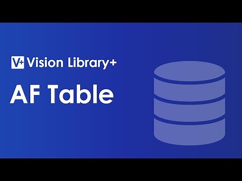 Visualize AF Tables in PI Vision: AF Table Plus | PI Vision Custom Symbol