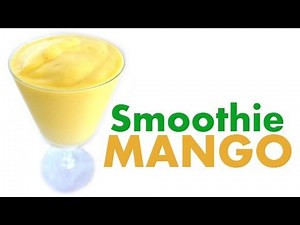 Mango Smoothie Recipe - Mangoes Tropical Smoothie - Tropical Fruit Smoothie Recipes - HomeyCircle