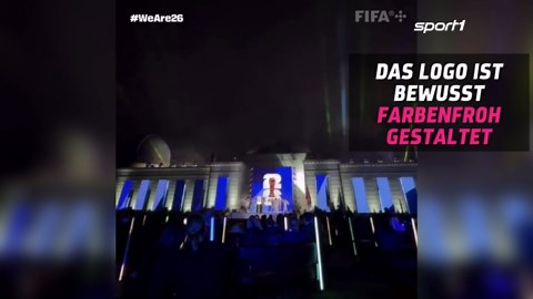 Das ist das Logo für die Fußball-WM 2026