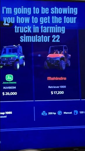 How to get the Ford truck in farming simulator 22