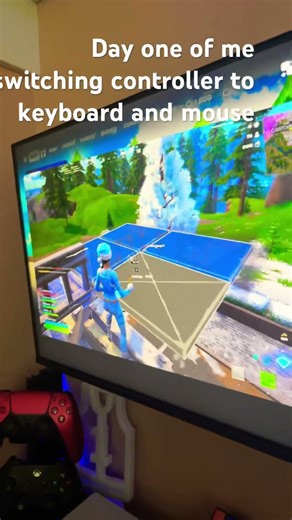 Day one of me switching controller to keyboard and mouse