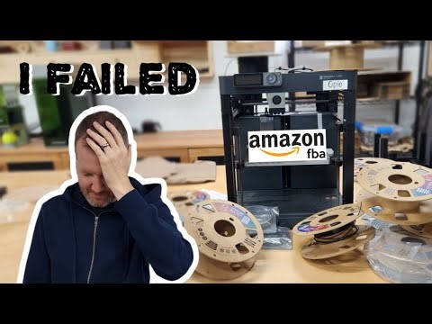 I Tried Selling 3D Prints on Amazon FBA… and It Flopped 💀