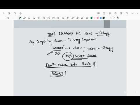 NEET 2026 strategy for beginners 🔥💯