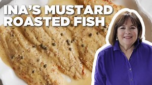 Ina Garten's Mustard-Roasted Fish | Barefoot Contessa - Food Network #BarefootContessa #InaGarten #FoodNetwork Join group: https://www.facebook.com/groups/1059667405947260 | Food Network Fans