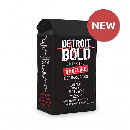 8-Mile Coffee Blend - Dark Roast - 16 Ounce Bag | Detroit Bold Coffee