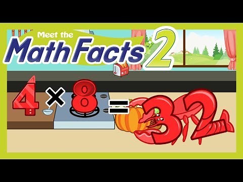 Meet the Math Facts Multiplication & Division - 4 x 8 = 32