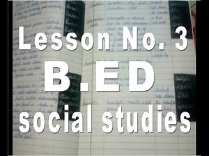 B.ed lesson plan of SST|| b.ed lesson plan in social science || b.ed lesson plan sst