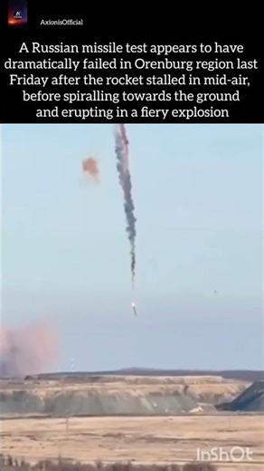 Missile Failure Shocks Russia (ICBM) #defence #russia #missile