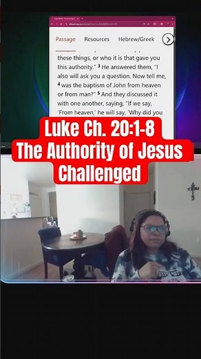 Luke Chapter 20 (highlight)