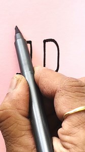 Double letter drawing D #artwork #draw #drawing #painting #kidsactivity #artist #art | C D Drawing Tutorial