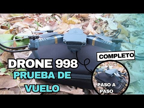 How to fly and configure a budget 998 pro drone, connect and camera resolution.