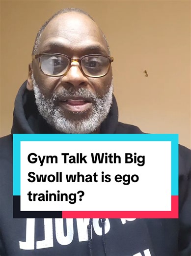 Gym Talk With Big Swoll what is ego training? #fitnesstok #fitnesscoach #fit #gym #exercise