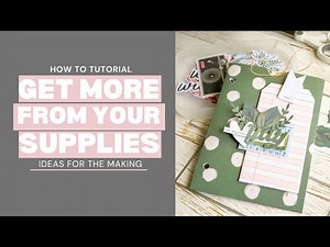 HOW TO A2 Pocket Envelope Ideas and Multiple Ways To Use Tutorial