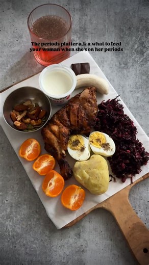 Dr.Rifaz Rasheed | Lifestyle,food and personal blog on Instagram: "Periods are tough — but the right foods make a difference.Here’s why each of these made it to the platter 👇 🍗 Air-fried chicken – a lean source of iron and protein to make up for blood loss, fight fatigue and reduce cravings. 🥚 Boiled egg – the best protein out there also rich in vitamin B12 and healthy fats to support energy and hormone balance. 🍠 Boiled sweet potato - provide slow, steady glucose release to combat fatigue a