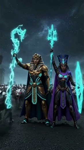 CYBERPUNK EGYPT: Ultimate Team Attack #animation #history #ماوراءيات