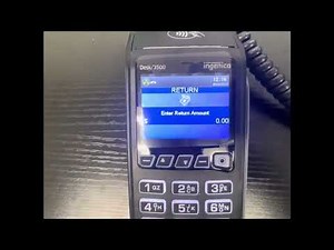 Ingenico Tetra 3500 How to use it.