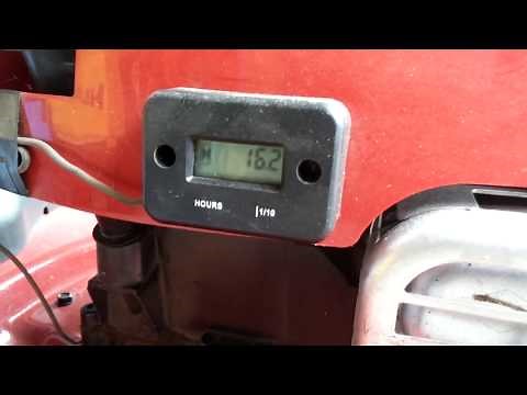 How to install a hour meter