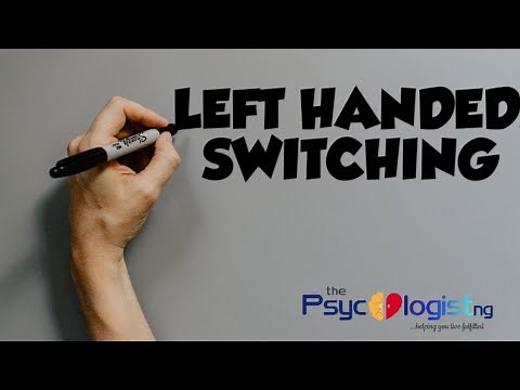 LEFT HANDED: Consequences of switching from left hand to right hand