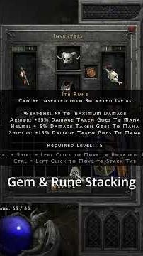 FINALLY! Stackable Runes & Loot Filters in D2R Reign of the Warlock #Diablo2Resurrected #D2R #ARPG