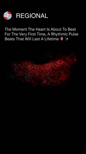 The Regional Times on Instagram: "The Silent Second Before a Heart Beats for the First Time Before the first heartbeat, there is no sound—only a silent, synchronized dance of cells. Using fluorescent imaging, scientists captured the moment thousands of cardiac cells organize into a rhythmic electrical wave, triggering the very first contraction. It’s the origin of a pulse that will last a lifetime, born not from a formed heart, but from perfect cellular harmony. A breathtaking glimpse into where